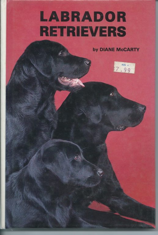 Labrador Retrievers dog book 1983 T.F.H. Mccarty – Prices $US, includes ...