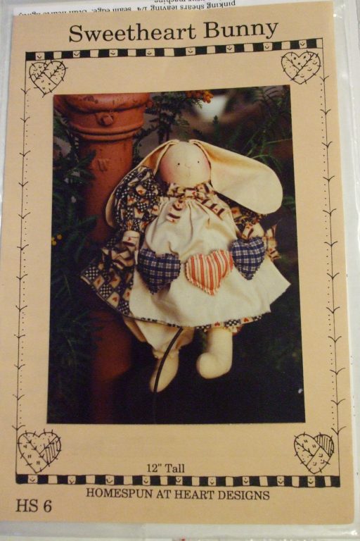 HS6 Sweetheart Bunny – Prices $US, includes shipping US, *Canada