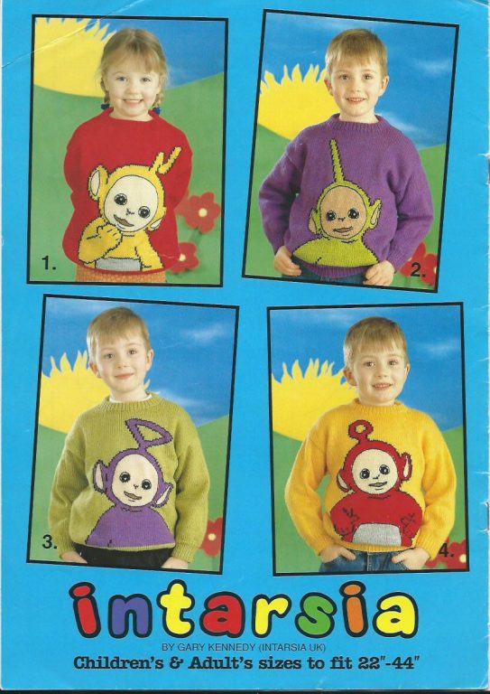 teletubbies knitting pattern b – Prices $US, includes shipping *Canada ...